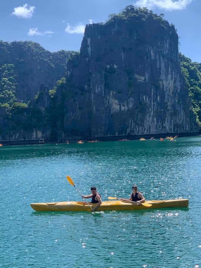 Stunning Lan Ha Bay Sunset Tour on Luxury Cruise, Jacuzzi - Visiting Cai Beo Floating Village