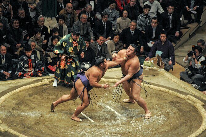 Sumo Tournament: Guided Experience with Ticket and Assigned Seat - What You Can Expect at Each Part