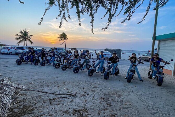 Sunset Island Tour in Aruba on Electric Scooter (1 or 2-seater) - Detailed Breakdown of the Itinerary