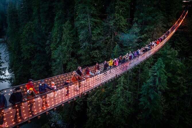 Suspended at Capilano Bridge: A 7-Stop Halloween Private Tour - The Itinerary in Depth
