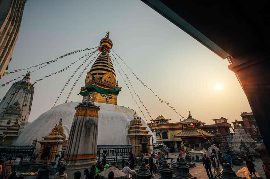 Swayambhunath: Sunset and City Lights Tour - Private/Group - The Itinerary in Detail
