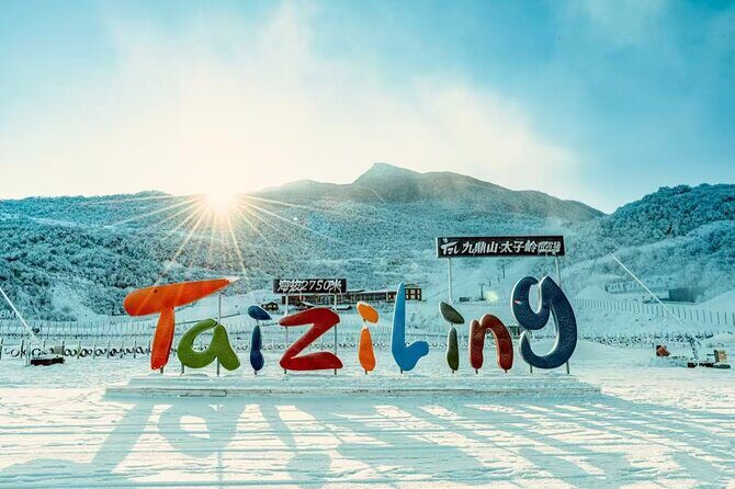 Taiziling Ski Resort Private Day Tour - Itinerary in Detail