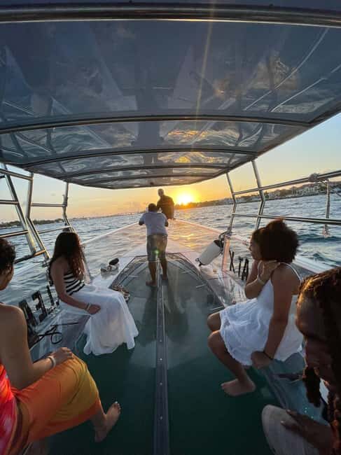 The Clear Boat Experience Bahamas drinks and snacks included - The Itinerary: What You Can Expect