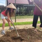 The Cycling, basket boat, ridding buffallo and Cooking Tour - Stop 2: Tra Que Vegetable Village