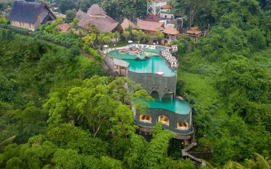 Tlaga singha Ubud infinity Pool+Monkey Forest + Water fall - The Itinerary Breakdown