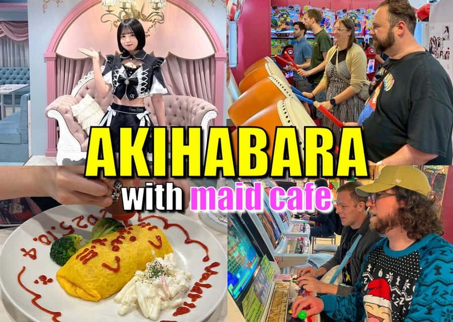 Tokyo: Akihabara Anime, Manga & Games Tour + Princess Café - What You’ll Experience on this Tour