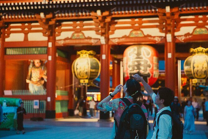 Tokyo: Asakusa Photogenic Night Walk with 1 drink - Practical Details and What You Can Expect