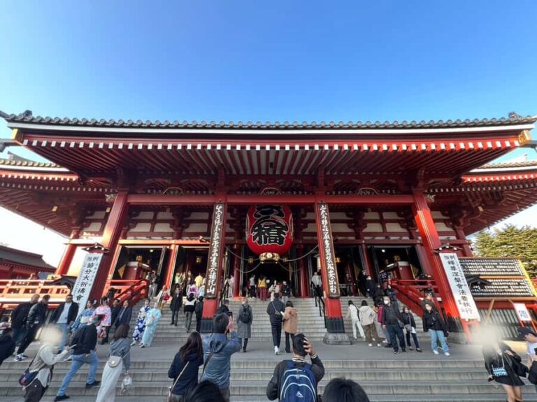 Tokyo: Asakusa Walking Tour of Sensoji Temple & Surroundings - Exploring Asakusa: What You Can Expect