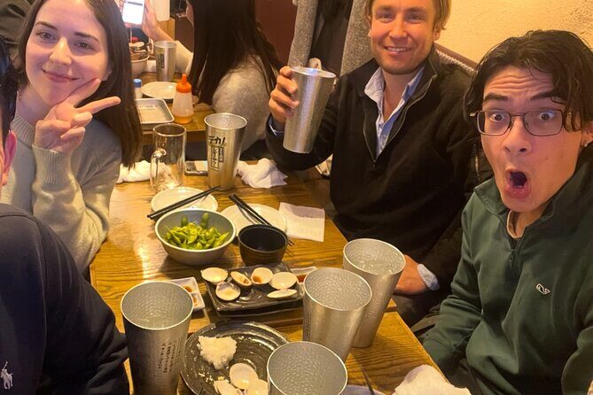 Tokyo Izakaya crawl (A tour of 2 izakayas, 1 bar, and a shrine) - The Value of the Experience