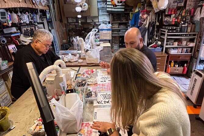 Tokyo Making a Lantern Workshop in Asakusa with a Craftsman - The Itinerary in Detail