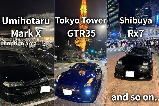 Tokyo Night Drive in GTR or RX7 JDM Car Experience to Daikoku PA - Value and Practicality