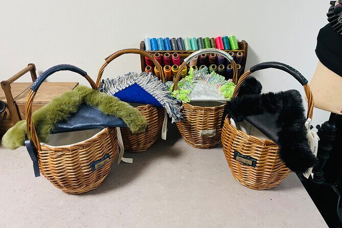 Tokyo Original Reversable Basket Making Workshop Readymade Order - Materials and Customization