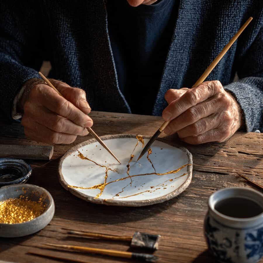 Tokyo: Traditional Kintsugi Gold Repair Workshop in Asakusa - What to expect during the workshop
