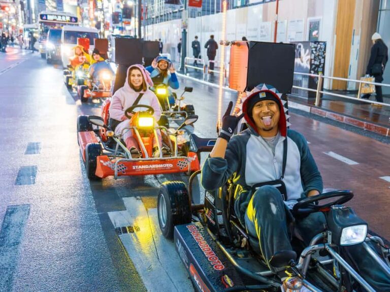 TokyoShibuya Go Karting Tour from Shinjuku to Shibuya - The Itinerary in Detail