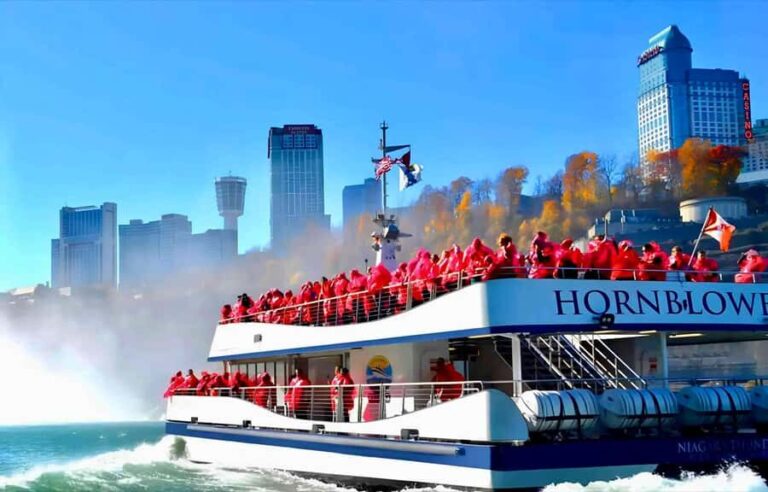 Toronto: Niagara Falls Day Tour + Boat & Behind Falls Entry - Scenic Stops and Tasting Experiences