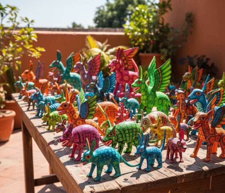 Tour Oaxaca Antigua: Monte Albán, Alebrijes & Artesanías - The Artistic Heart of San Martín Tilcajete: Alebrijes Workshop