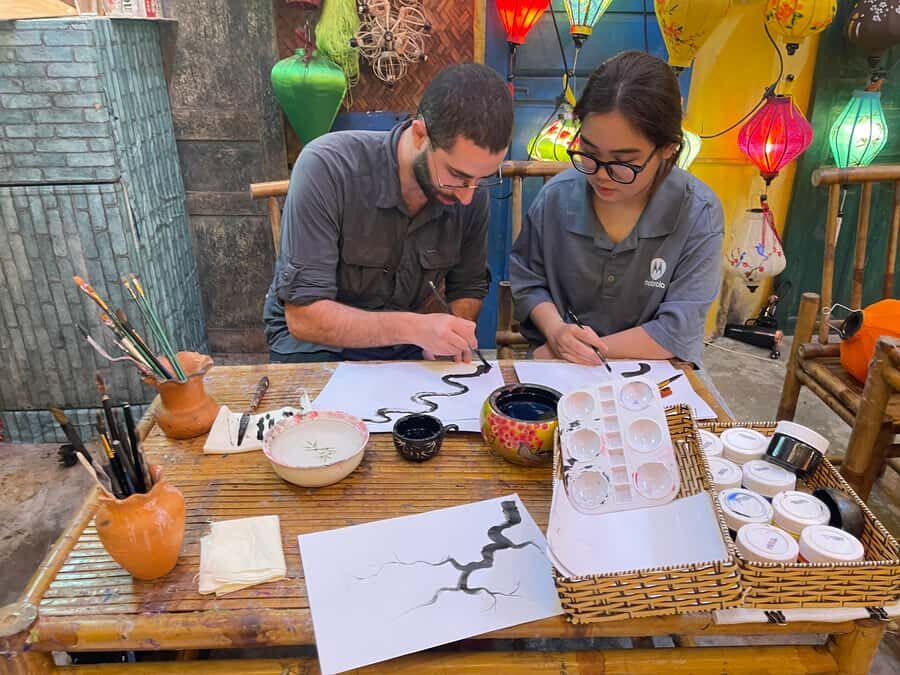 Traditional Painting on Bamboo script class - What Makes This Bamboo Painting Class Special