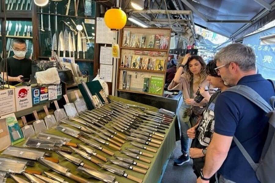 Tsukiji and Asakusa Kappabashi Knife Shop Tour with Guide - The Itinerary Breakdown