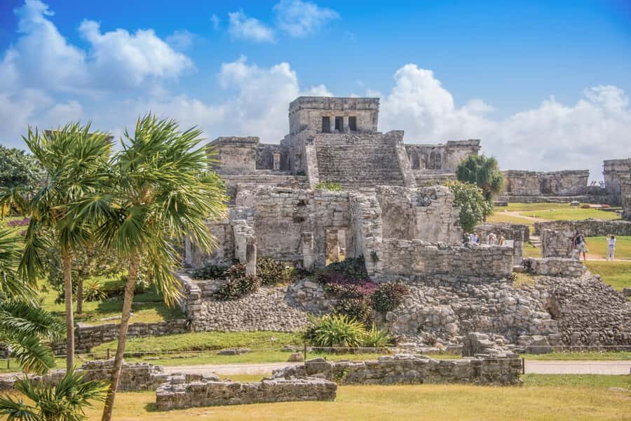 Tulum: Archaeological Zone Guided Tour with Beach Access - The Scenic Cliffs and Panoramic Views
