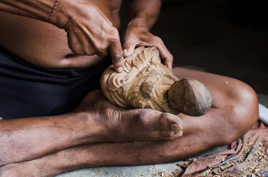 Ubud: Balinese Wood Carving Class & Rice Terrace Experience - Visiting Tegallalang Rice Terrace