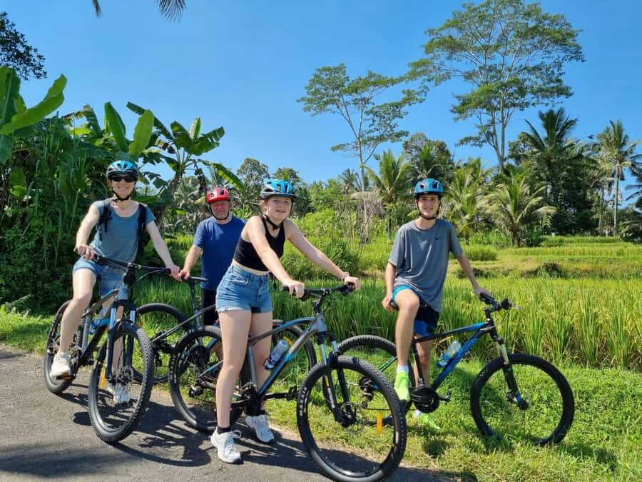 Ubud: Downhill Cycling with Volcano, Rice Terraces, and Meal - Cultural Stops and Local Encounters