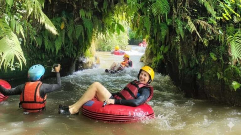 Ubud: Lazy Cave River Tubing and Zipline in Rice Terrace - Authentic Insights from Reviews