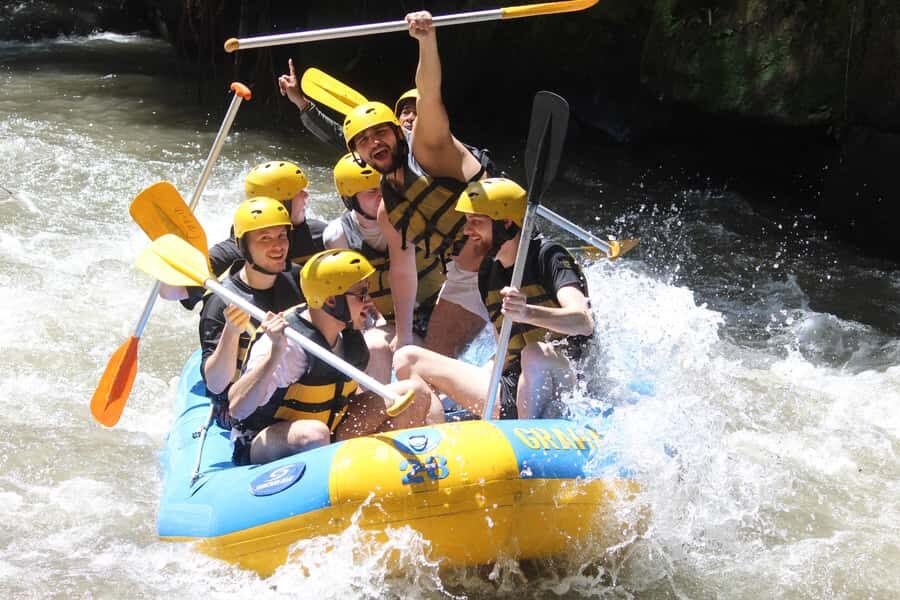 Ubud: Rice Teracces,Gorila Face ATV & Rafting - The thrill of White River Rafting on the Ayung River