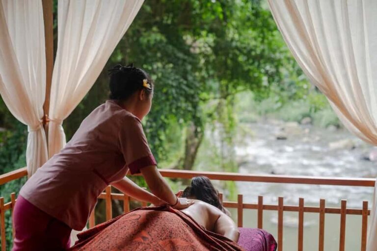 Ubud: Riverfront Massage & Flower Bath at Ayusha Wellness - Location and Accessibility