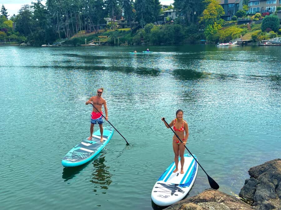 Victoria: Paddle Board Rental with Yoga and Lessons - What’s Included and How It Works