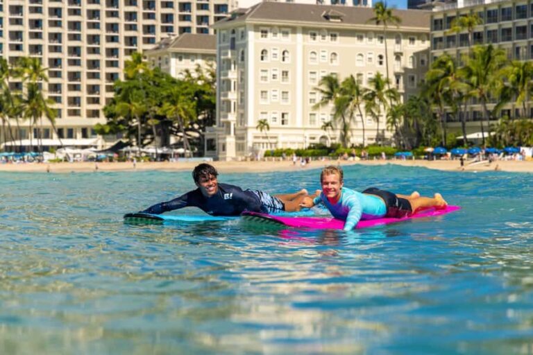 Waikiki: Surf Lesson & Bonus Beach Setup (Chairs & Umbrella) - A Closer Look at the Experience