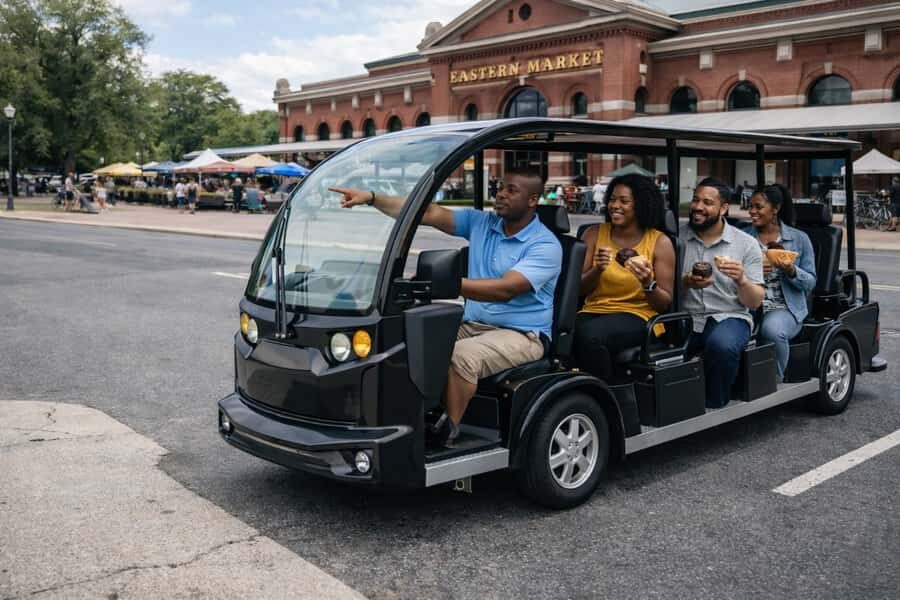 Washington, DC: Electric Cart Food Tour with Tastings - What to Expect at Each Stop