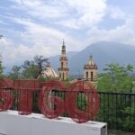 Waterfall Horsetail and dam of the mouth and village Magic - A Closer Look at the Itinerary