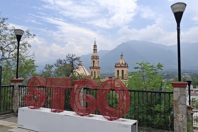 Waterfall Horsetail and dam of the mouth and village Magic - A Closer Look at the Itinerary