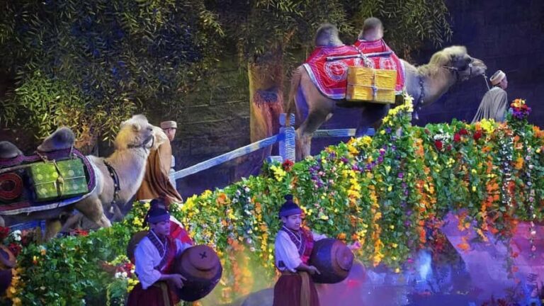 Xi'an: Camel Bell Legend Show with Night Market&Dinner Tour - Transportation and Packages