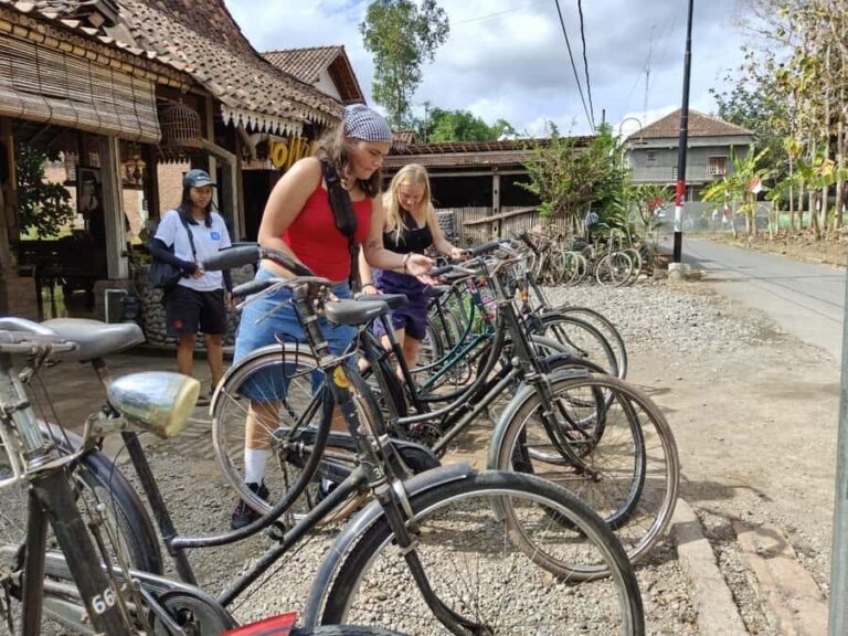 Yogyakarta: Authentic Cycling Tour, Lunch & Waterfall Escape - What To Expect: A Day of Rural Charm and Refreshing Nature