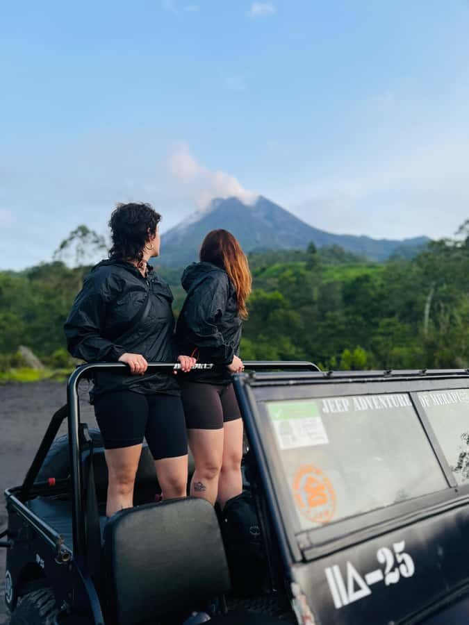 Yogyakarta: Explore Mount Merapi ,Pindul Cave & River Tubing - Exploring Mount Merapi: Lava Trails & Scenic Views