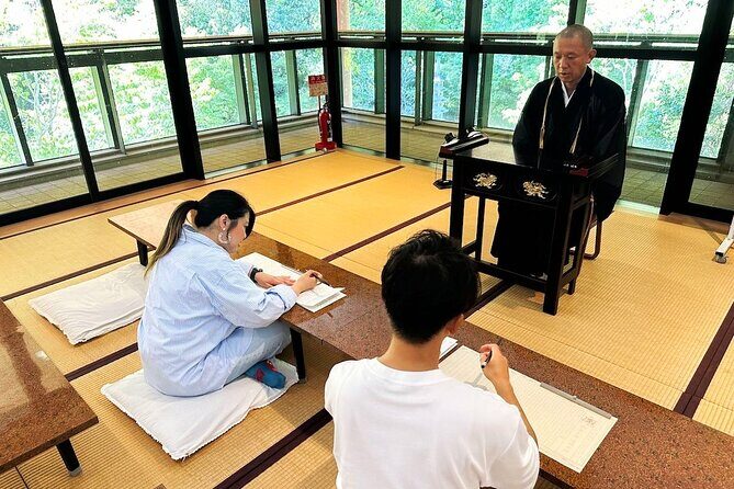 Zen Meditation and Sutra Copying Tour in Osaka Ikeda - What to Expect During the Tour