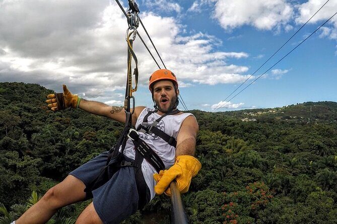 Zipline Canopy Tour with Transport from San Juan - The Itinerary in Detail