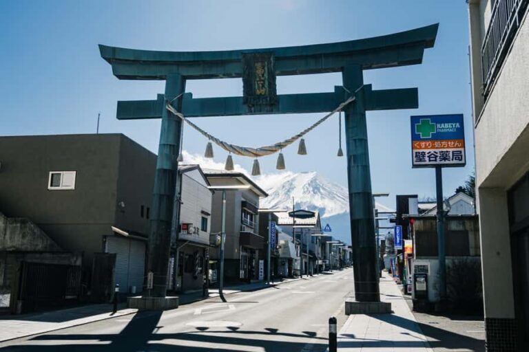 (Zuzuya) Fujiyoshida: Mt. Fuji Pilgrimage Tour with Lunch - What’s the Value?