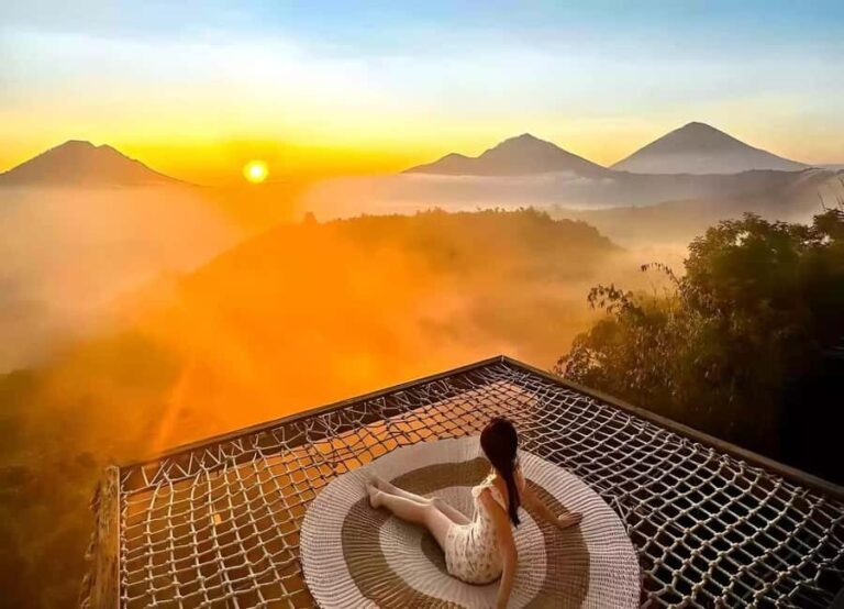 Bali: Morning Escape to Kintamani with Coffee Hot Spring SPA - The Lakeside Temple — Pura Segara Ulun Danu Batur