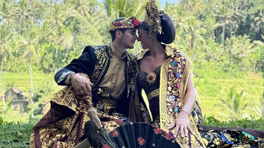 Bali:Traditional Wedding Photoshoot +Massage Rice Field View - What to Expect on the Day