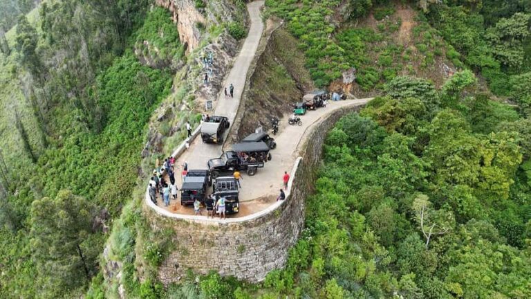 Belihuloya: Baker's Bend Jeep Tour with Hotel Pickup - How the Itinerary Breaks Down