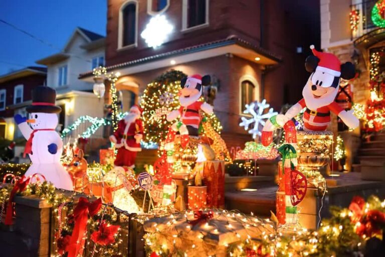 Explore the Magic of Christmas Lights in NYC's Dyker Heights - Who Will Love This Tour?