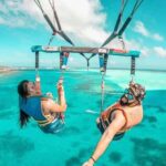 Fly over the 7-Colored Sea Parasail San Andres + Go PRO Camera Included - The Itinerary in Detail