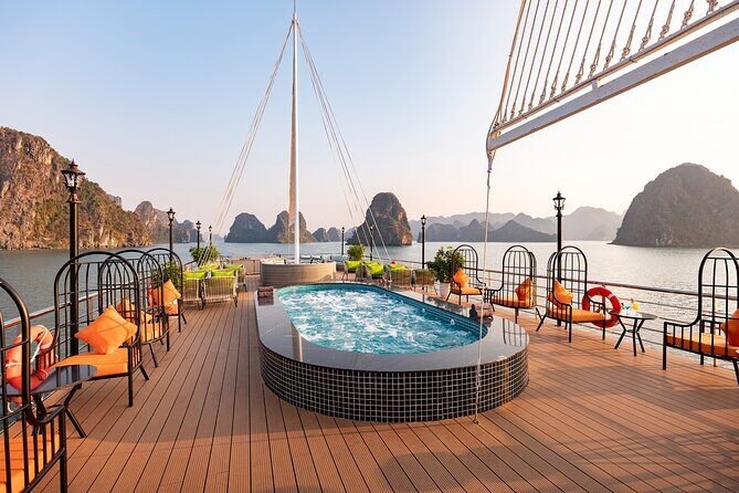 Ha Long Bay Day Tour by 5 Stars Luxury Amethyst Cruise - The Itinerary: What You’ll See and Do