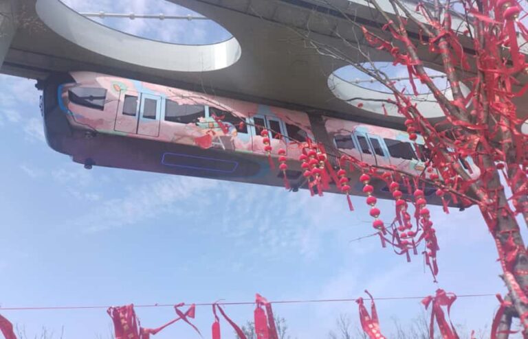 Incredible Sky Train: Immersive Tour of Yellow Crane Tower - The Sky Train Experience