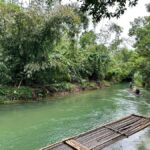 Khaolak: Half Day Bamboo Rafting, Temple & Waterfall Tour - Exploring the Itinerary in Detail