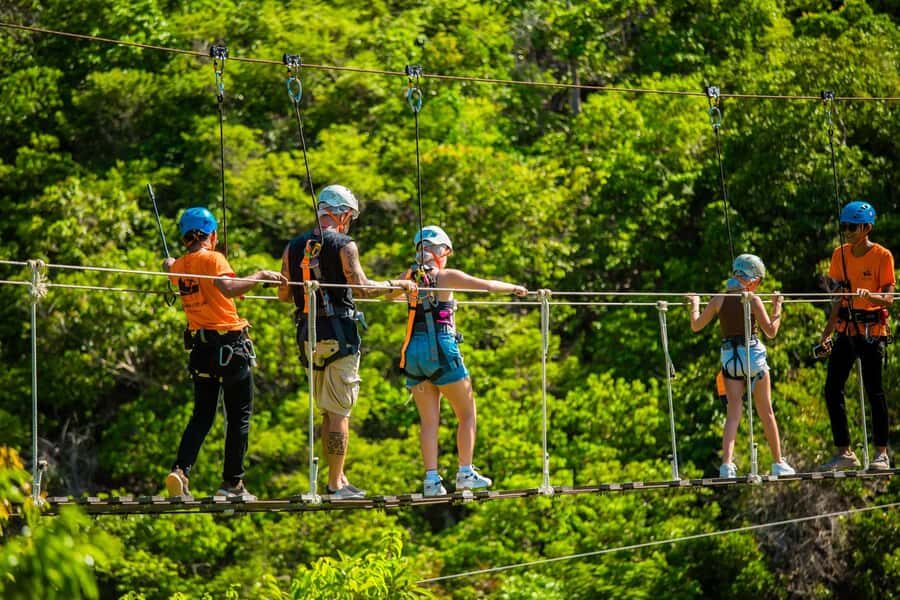 Ko Pha Ngan: Zipline Adventure - Sky Bike & Waterfall Views - The Practical Side: What to Expect