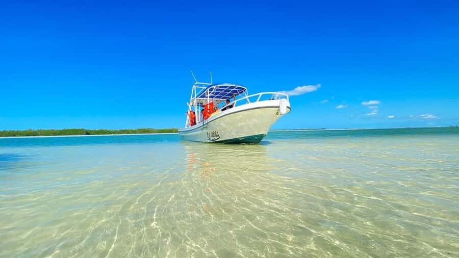 Magical Sunset at Sea off Holbox Island VIP + Lobster & Guacamole - The Sunset Moment: A Visual Feast