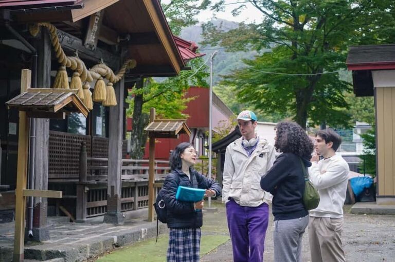 Mt. Fuji Lakeside cultural Walk near Kawaguchiko Lake - The Value of This Tour